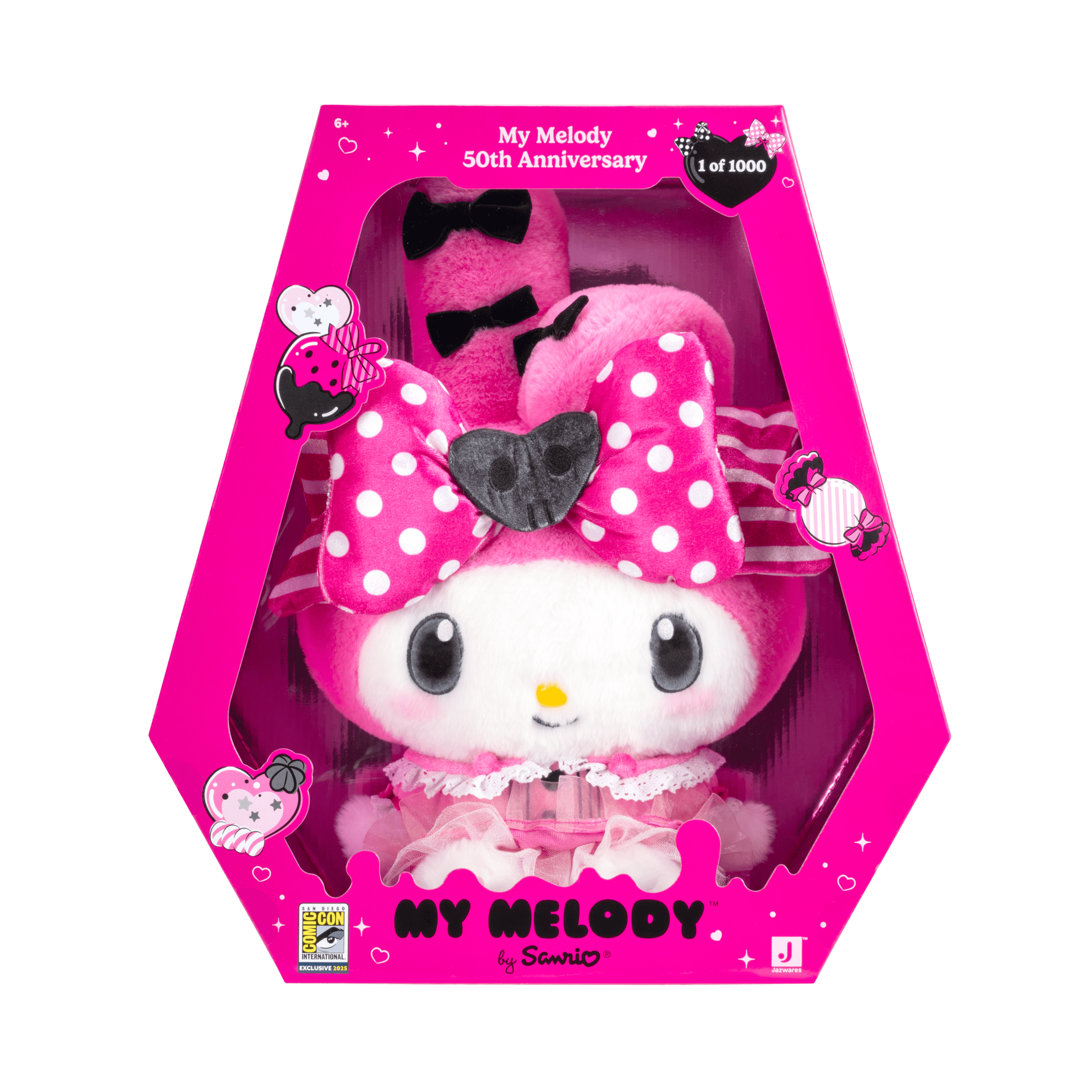 SDCC 2025 Exclusive - Hello Kitty and Friends Anniversary Plushes - My ...