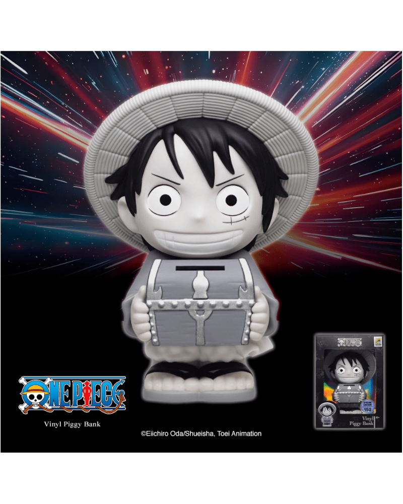 SDCC 2025 Exclusive - One Piece Luffy Vinyl Piggy Bank – XP Network
